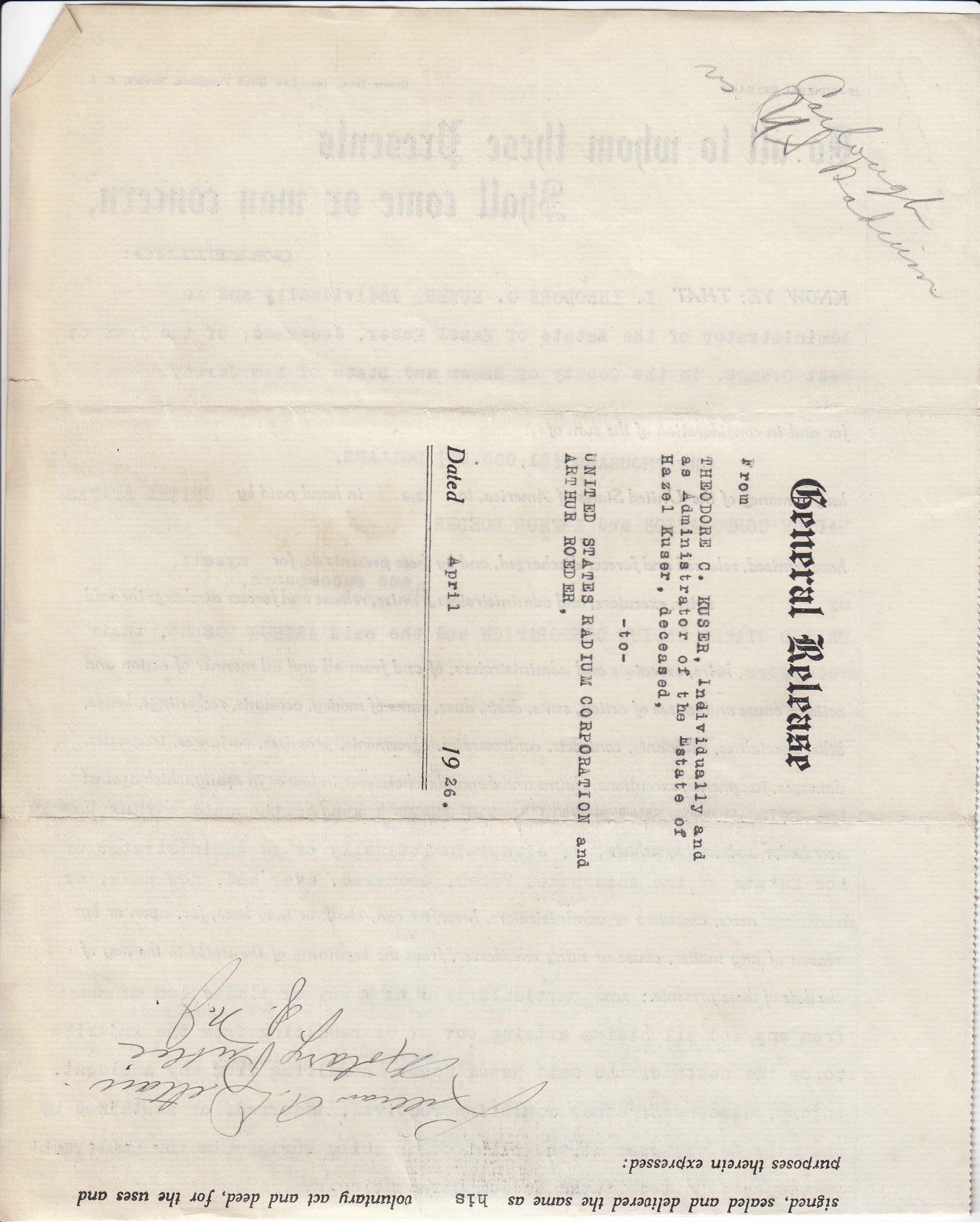 The Radium Girls at the National Archives – The Text Message