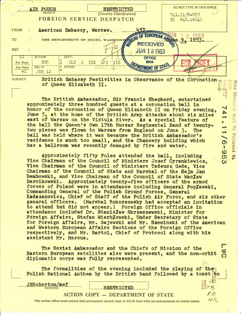 The Coronation of Queen Elizabeth II – The Text Message