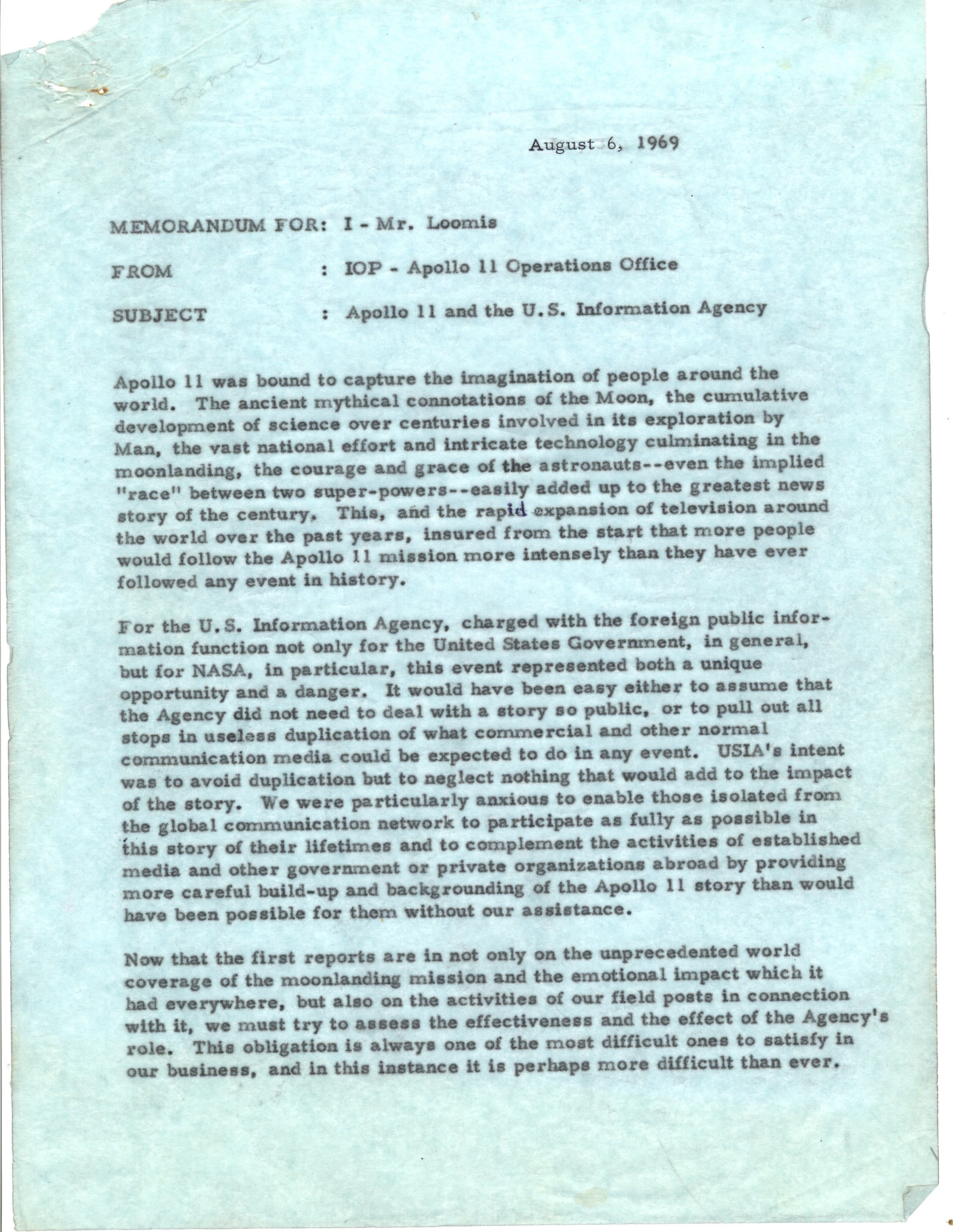 Apollo 11: Telling the Story Around the World: Post-mortem – The Text ...