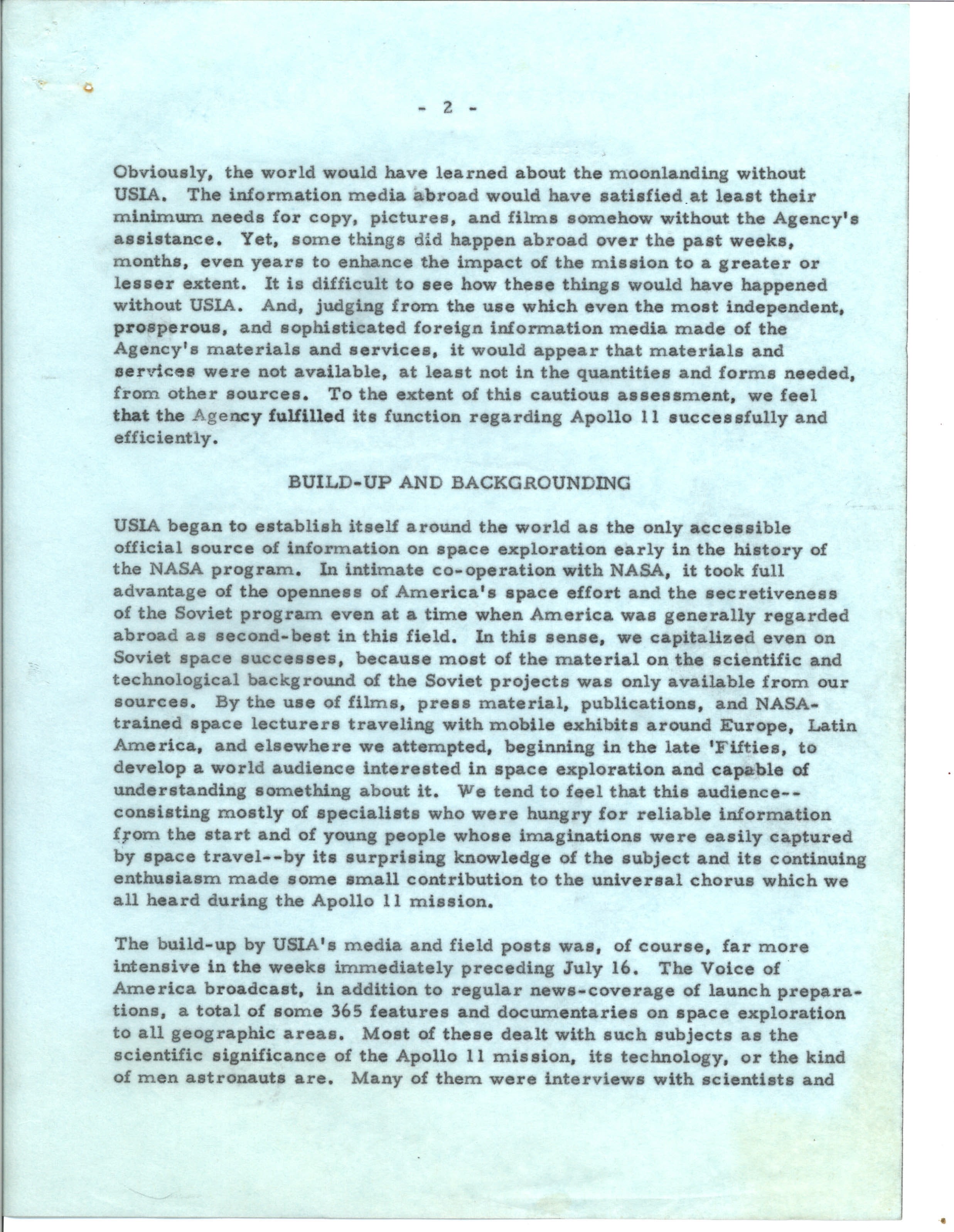 Apollo 11: Telling the Story Around the World: Post-mortem – The Text ...