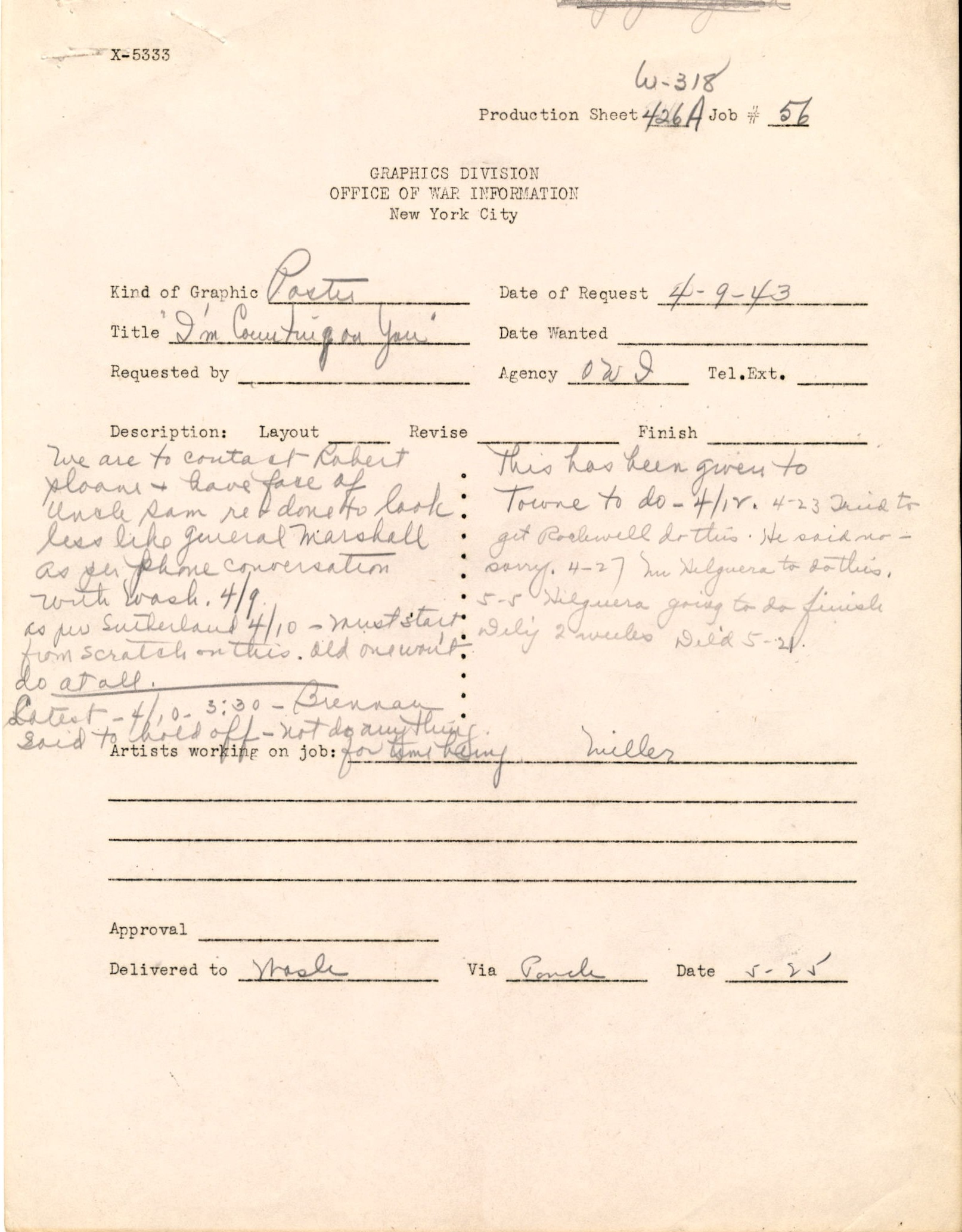 The Uncle Sam “Hush” Poster and the One That Never Was – The Text Message