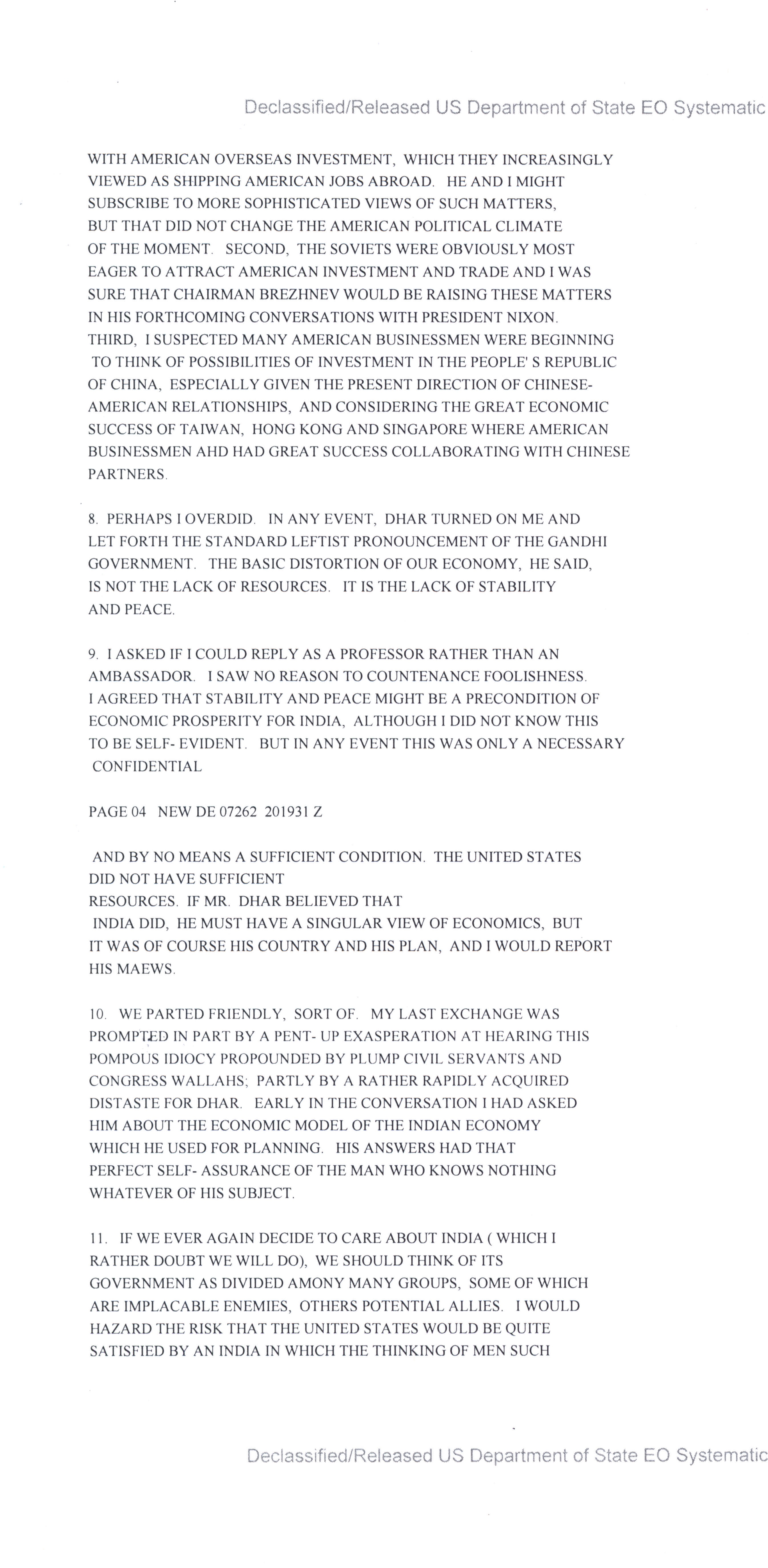 Diplomatic Reporting – The Text Message