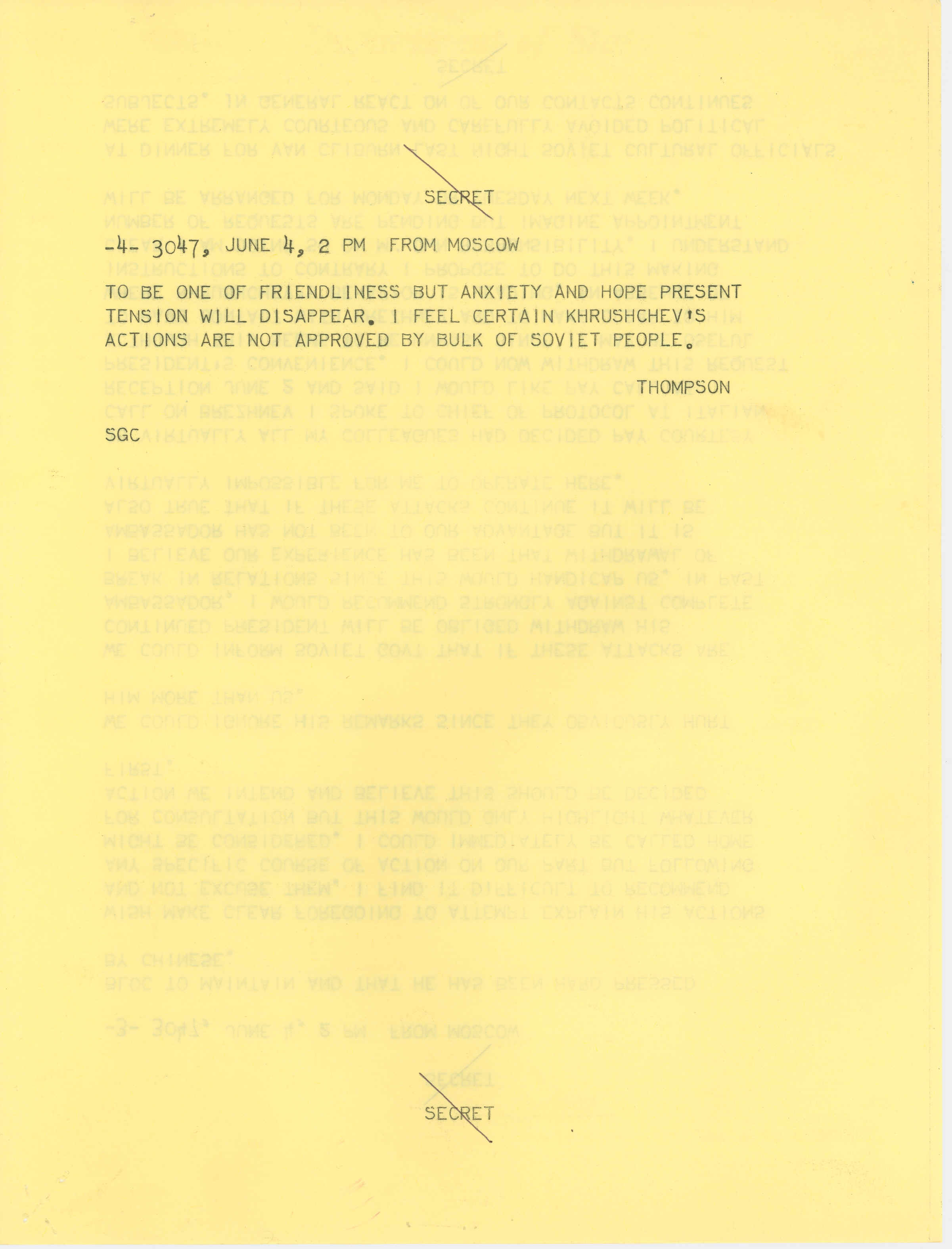 Diplomatic Reporting – The Text Message